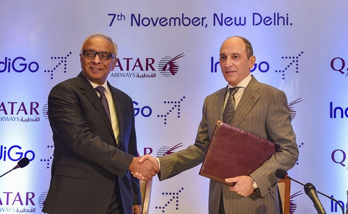 IndiGo Stake Sale: Have No Interest In Air India, Only IndiGo: Qatar ...