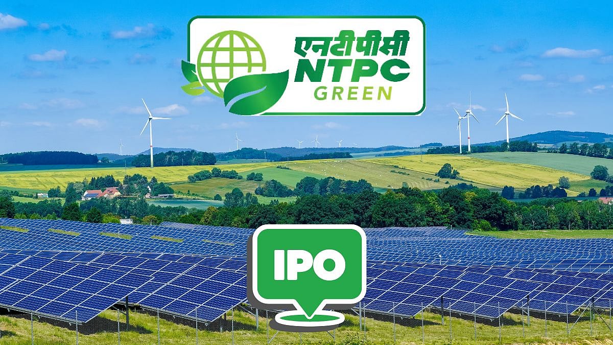 NTPC Green: 3% प्रीमियम पर फीकी लिस्टिंग के बाद 13% तक चढ़े शेयर, लगा ...