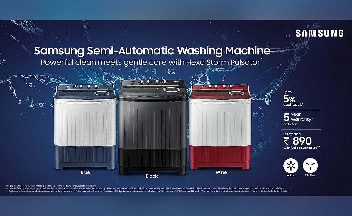 Samsung Semi Automatic washing machines