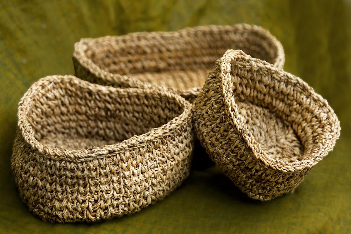 X for a Wild Entry - Banana Fibre Weaving