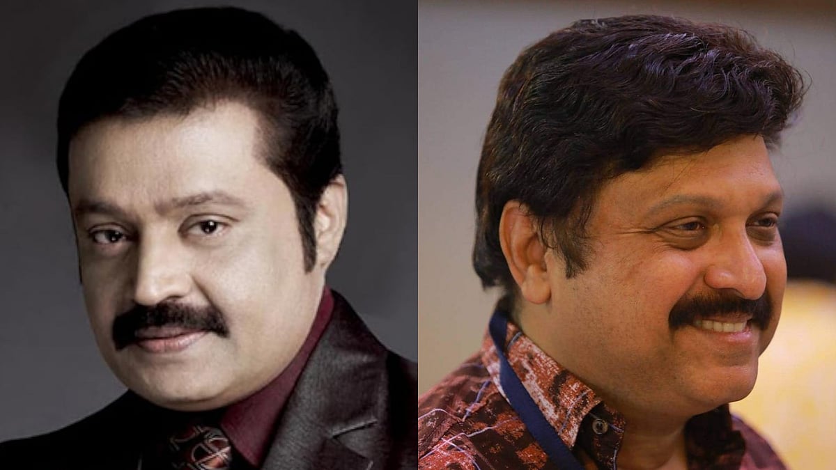 Suresh Gopi congratulates Ganesh Kumar for his performance in Gaganachari