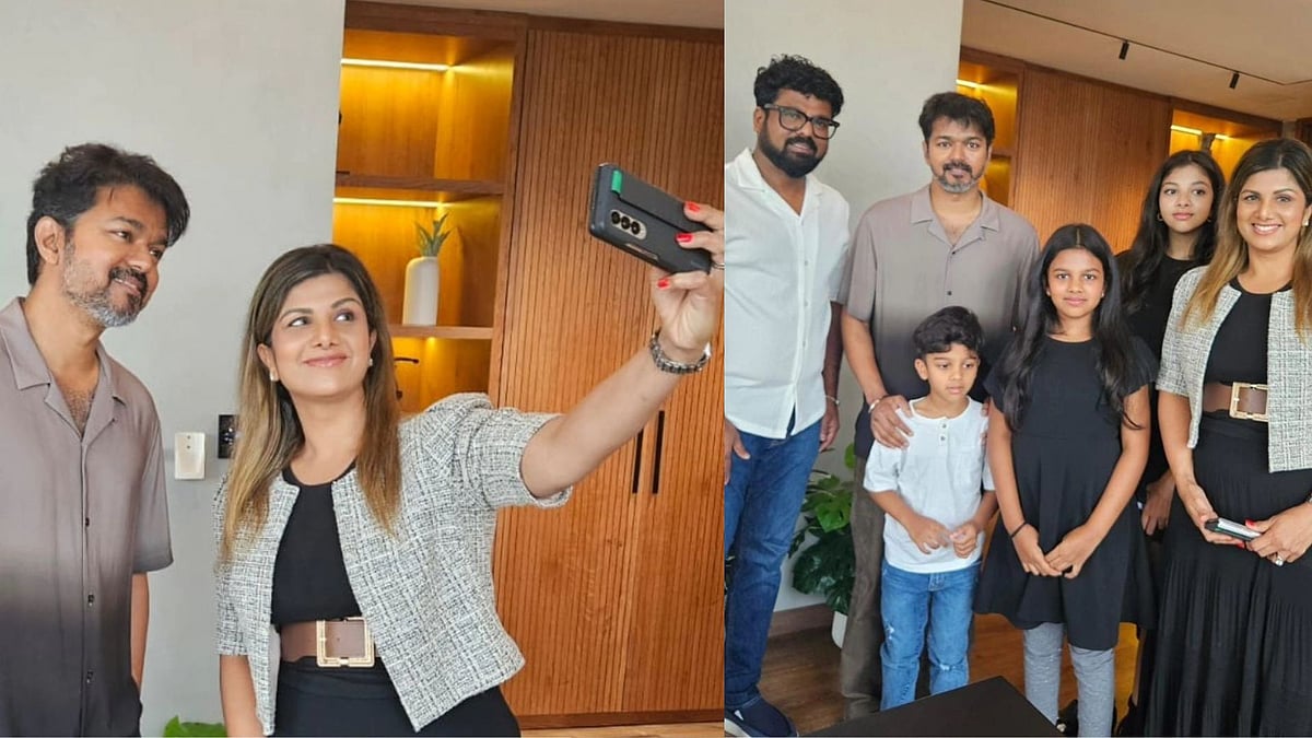 Rambha's rendezvous with her Minsara Kanna co-star Vijay