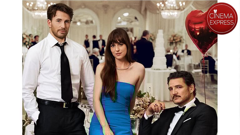 Here is the first look poster of Materialists