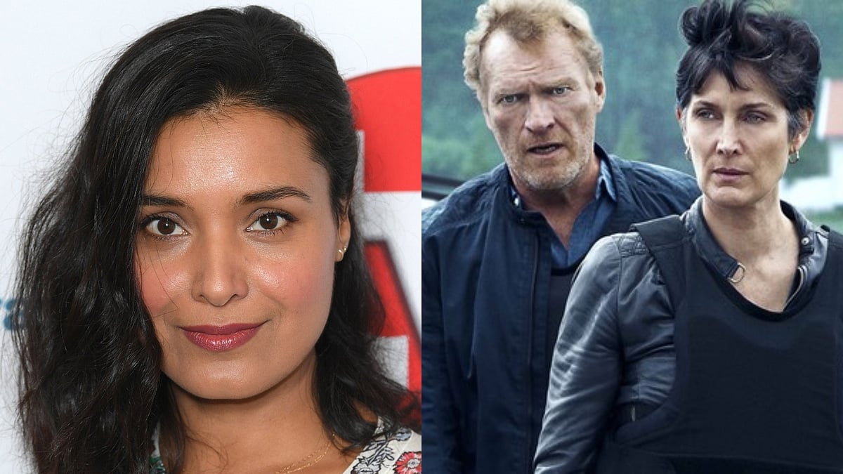 Shelley Conn onboard Wisting season three
