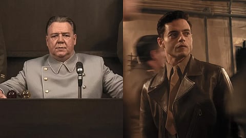 First look images from Russell Crowe and Rami Malek's Nuremberg out