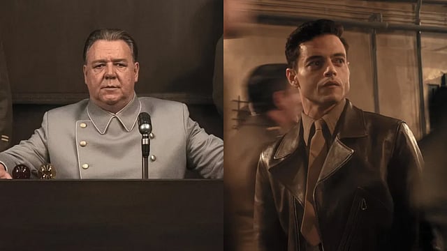 First look images from Russell Crowe and Rami Malek's Nuremberg out