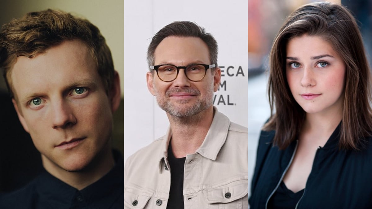 Patrick Gibson, Christian Slater, and Molly Brown onboard the cast of ...
