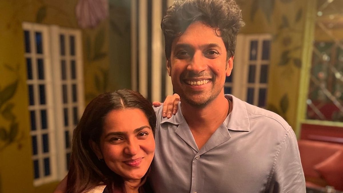 Parvathy shares BTS photos from the sets of Ullozhukku