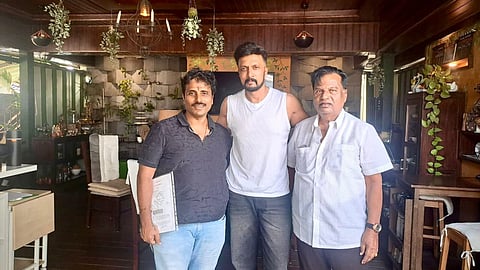 Sandesh N: We are in discussions with Hemanth M Rao to direct Sudeep