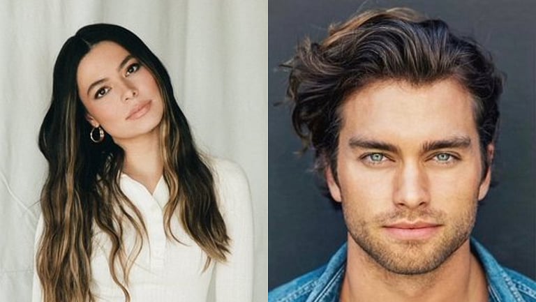 Miranda Cosgrove and Pierson Fode onboard Netflix's The Wrong Paris as ...
