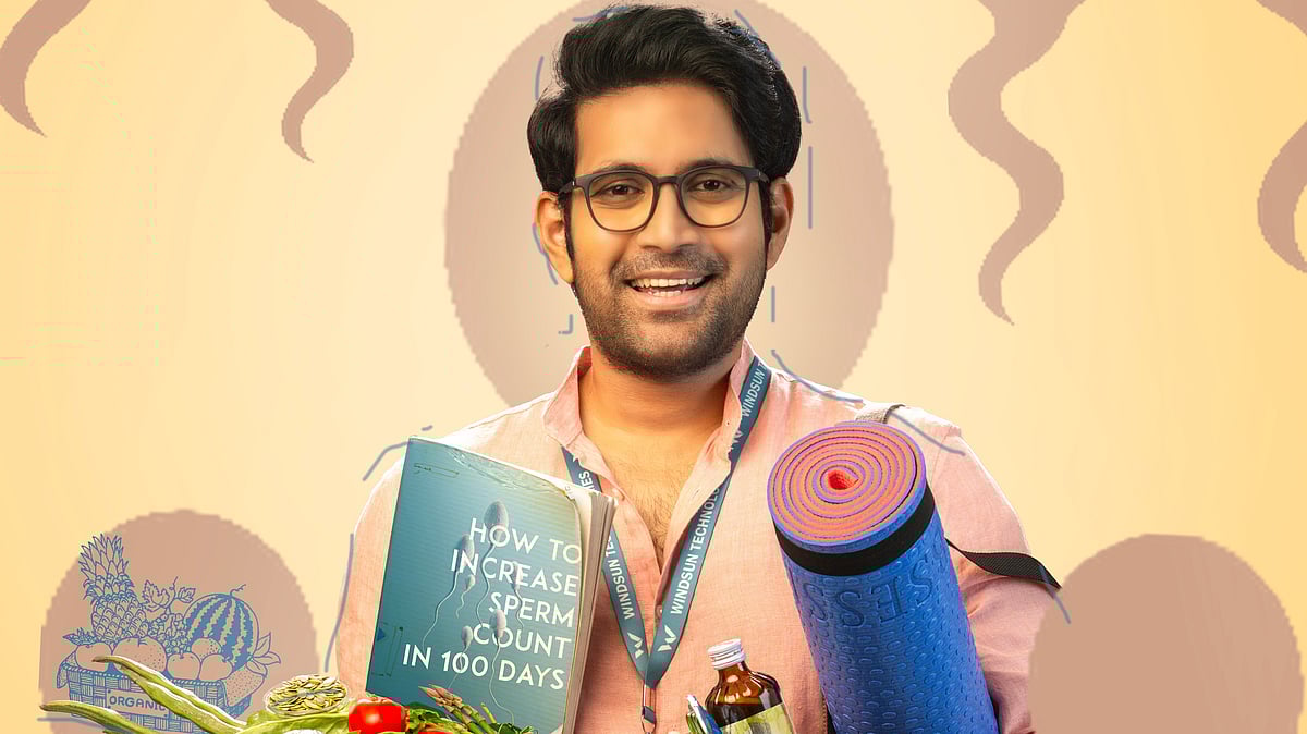 First look unveiled of Vikrant Reddy-Chandini Chowdary film Santhana ...