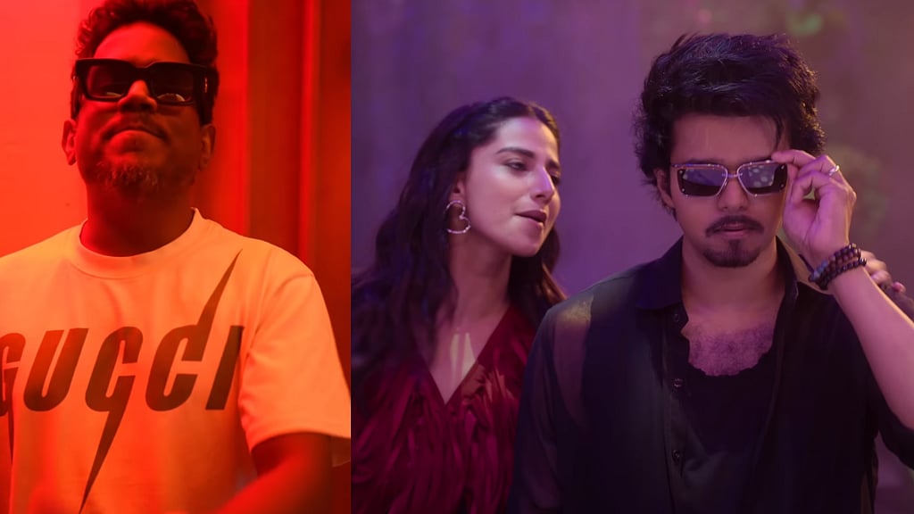 Yuvan Shankar Raja Dances to Spark from Vijay's GOAT