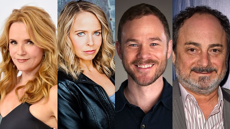 Lea Thompson, Leanne Melissa Bishop, Aaron Ashmore, and Kevin Pollak ...