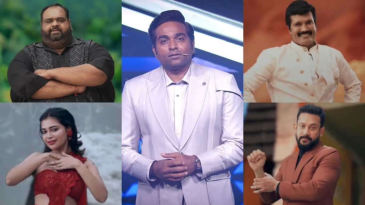 Bigg Boss Tamil 8: Vijay Sethupathi introduces 18 contestants; Full ...