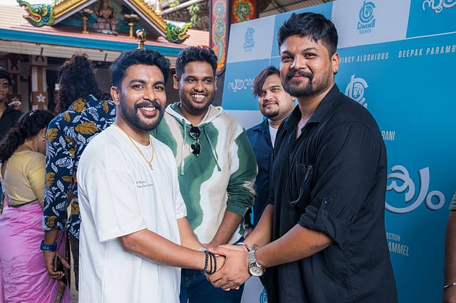 Shine Tom Chacko, Vincy Aloshious and Deepak Parambol's Soothravakyam begins