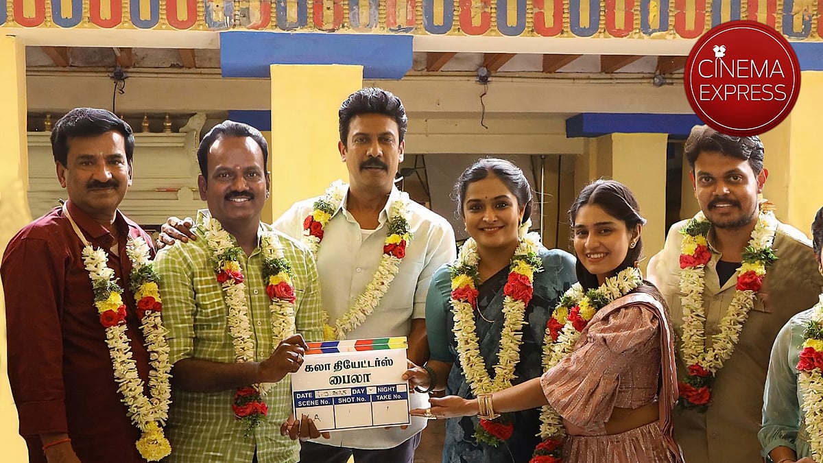 Samuthirakani's next, Baila, goes on floors