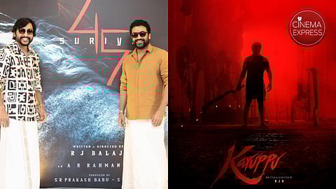 Suriya 45: RJ Balaji's directorial now titled Karuppu