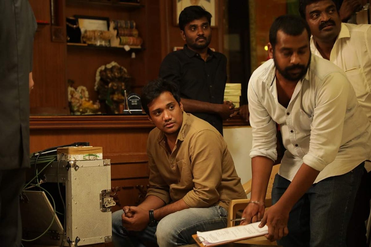 Santhana Bharathi's son debuts as director