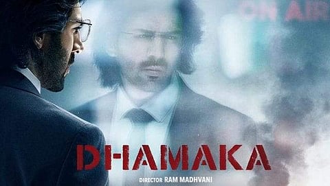 Kartik Aaryan is Arjun Pathak in Ram Madhvani’s Dhamaka