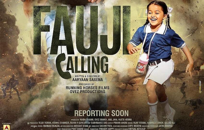 Fauji Calling poster out, makers open to theatrical and OTT release