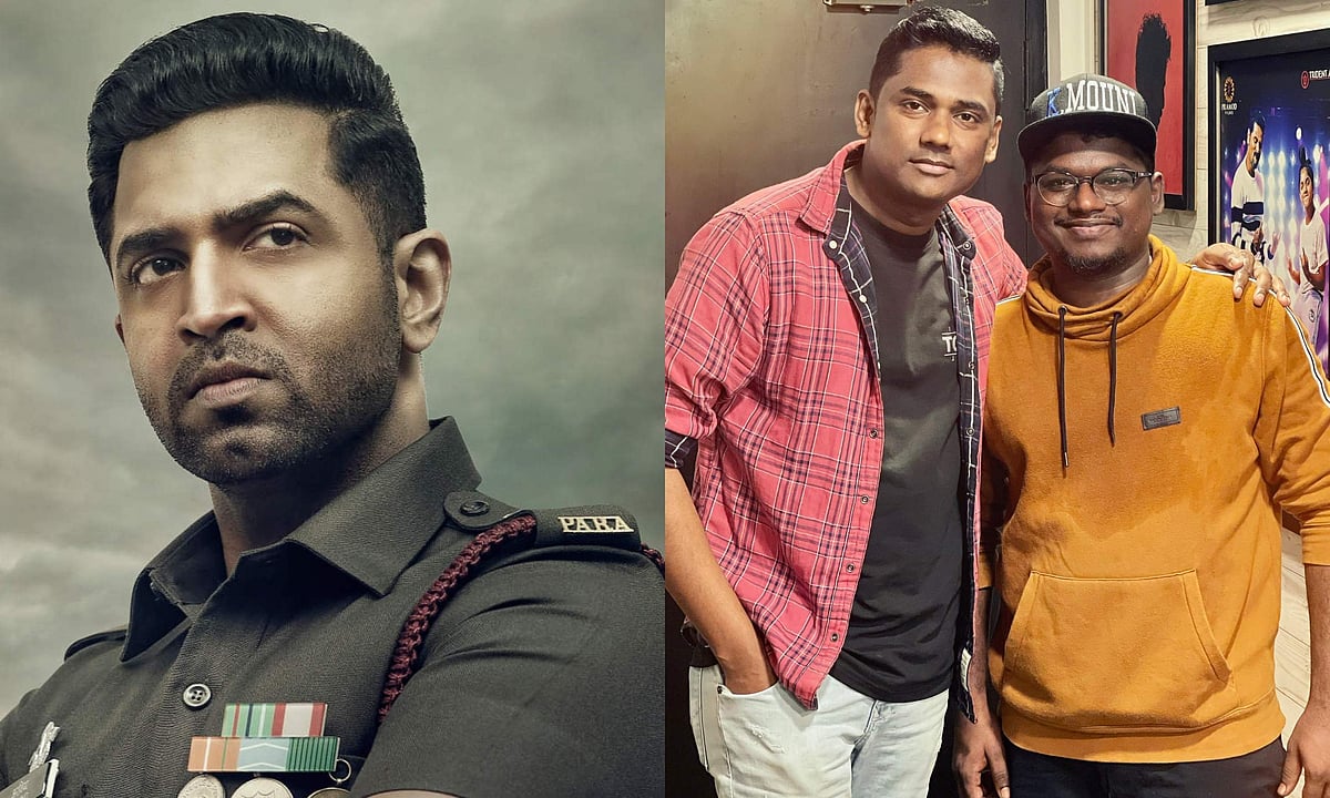 Sam CS records a patriotic song with Arivu for Borrder