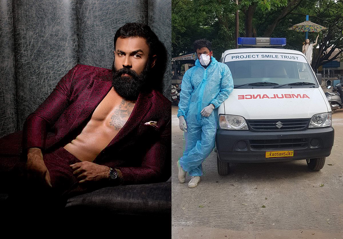 Actor Arjun Gowda turns ambulance driver