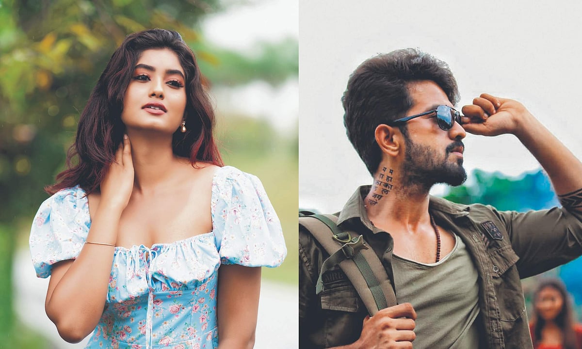 Priyanka Kumar plays female lead in AP Arjun’s Addhuri Lover