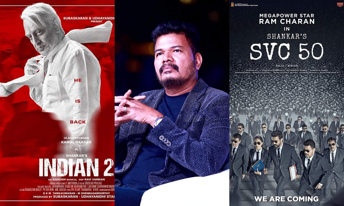 Shankar to shoot RC15 and Indian 2 simultaneously