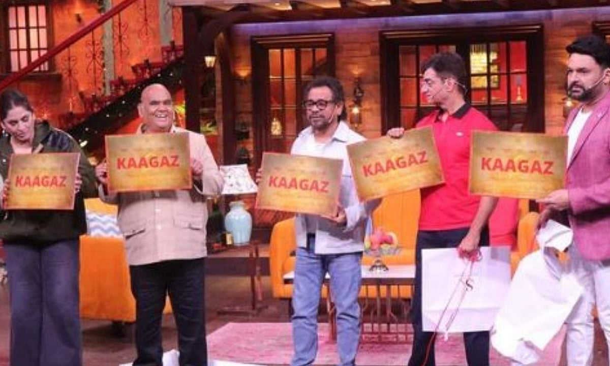 Satish Kaushik announces wrap of Kaagaz 2, starring Anupam Kher
