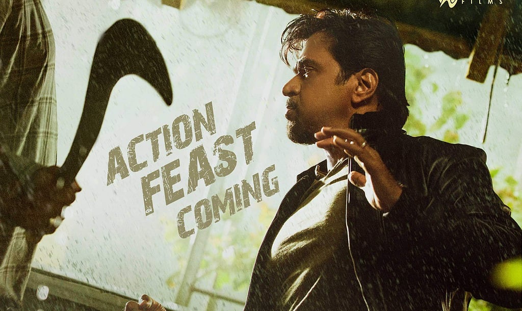 New poster from Arjun's Virundhu out