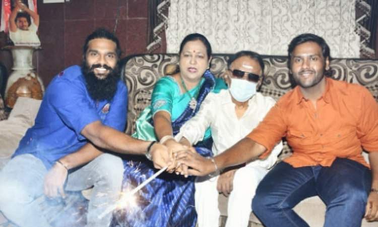 Shanmuga Pandian pens emotional note remembering his father Vijayakanth