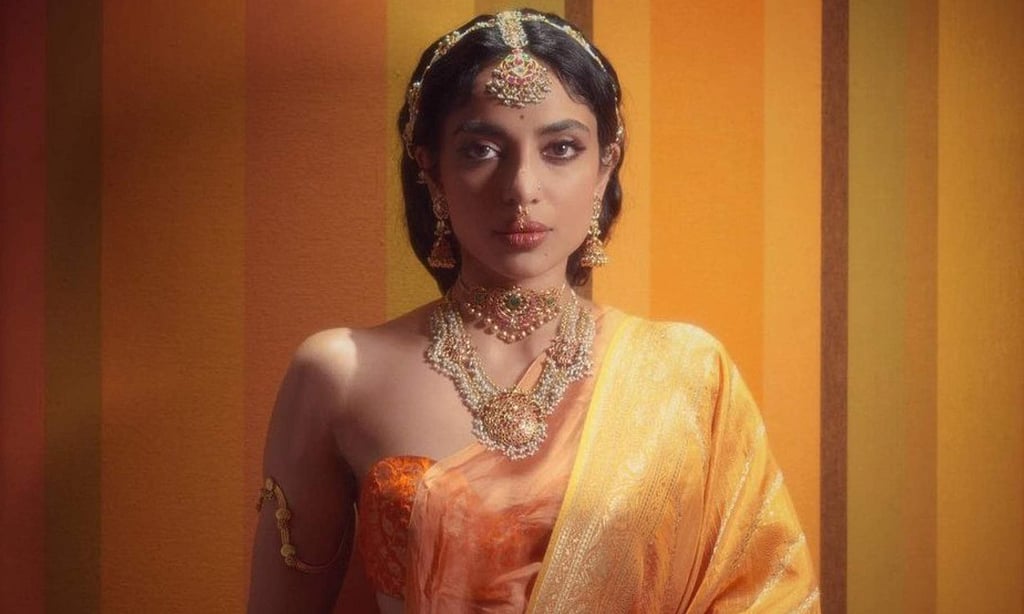 Here's a sneak peek into creating Sobhita Dhulipala's Vanathi look for ...