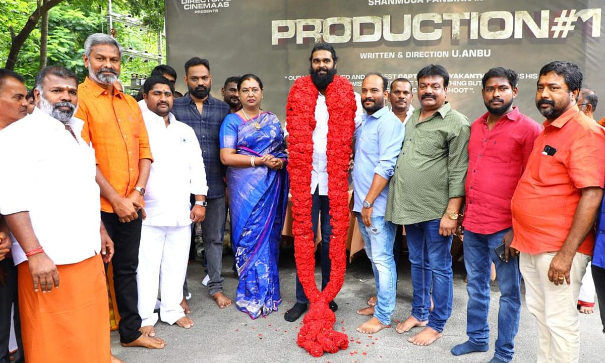 Actor Shanmuga Pandian's next goes on floors