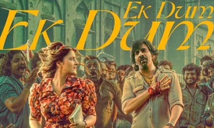First single, Ek Dum Ek Dum, from Ravi Teja's Tiger Nageswara Rao, is here