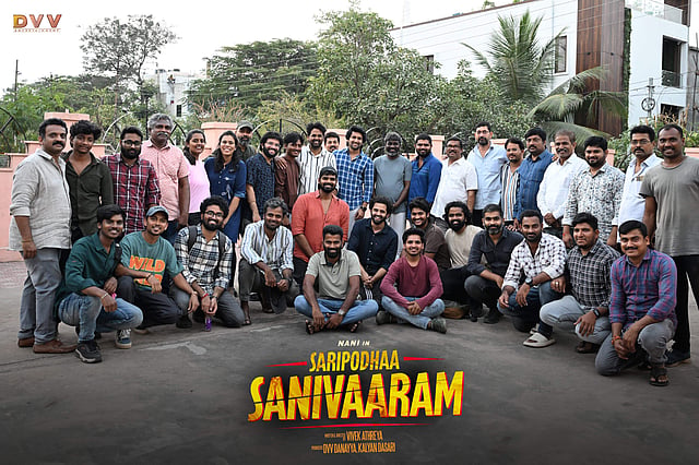 It's a wrap for second schedule of Nani's Saripodha Sanivaram