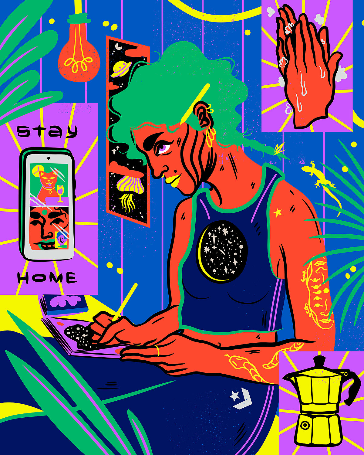 Osheen Siva: Transforming Imagination into Dynamic and Colourful ...