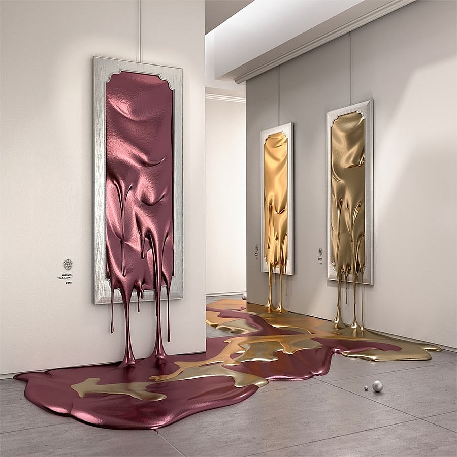 Surreal Illustrations for Marvin Toothpaste!