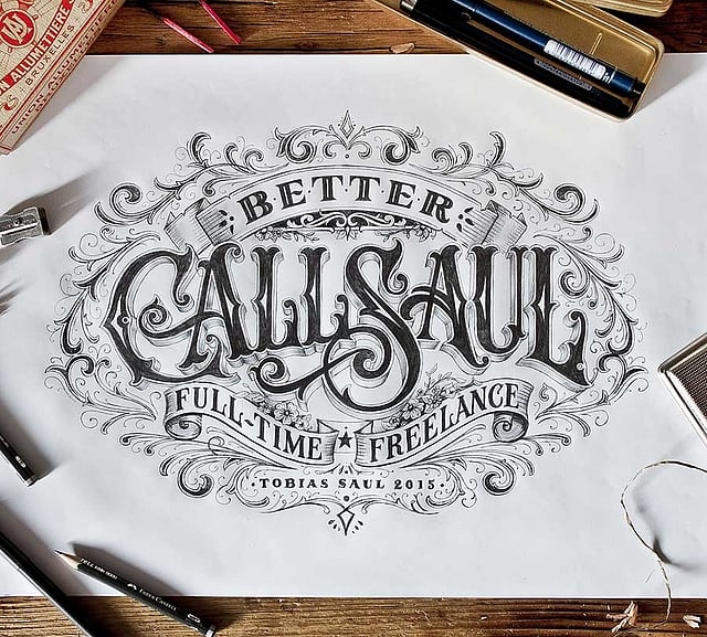 Lettering Artist Explains his Swirling World of Alphabets
