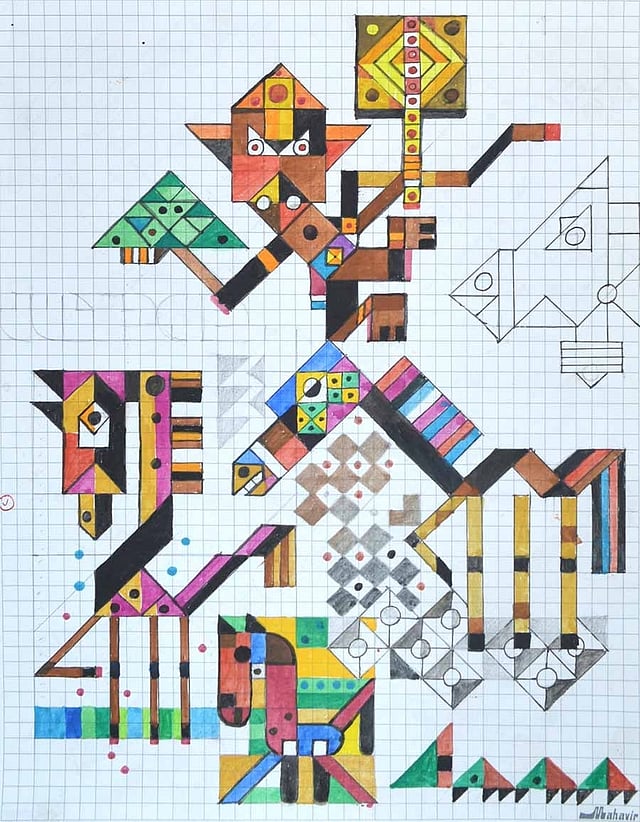 Engaging Visual Communication through Basic Shapes