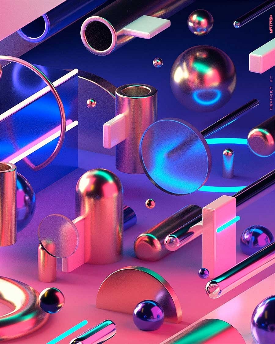 Mixing 3D and 2D to Make Vivid Graphics