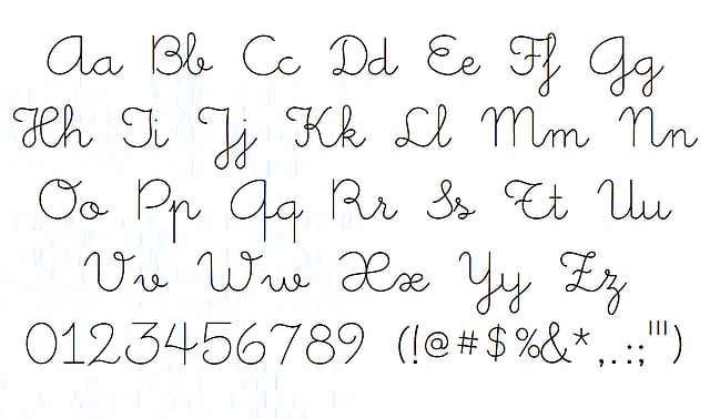 Free Calligraphy Fonts Printable - Free Printable