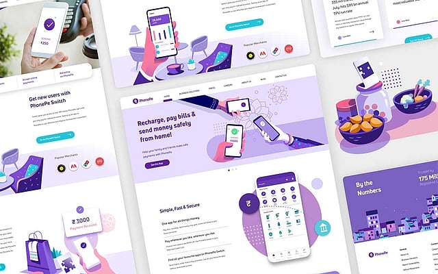 LiquidInk Design Positioning PhonePe with Storytelling Visuals