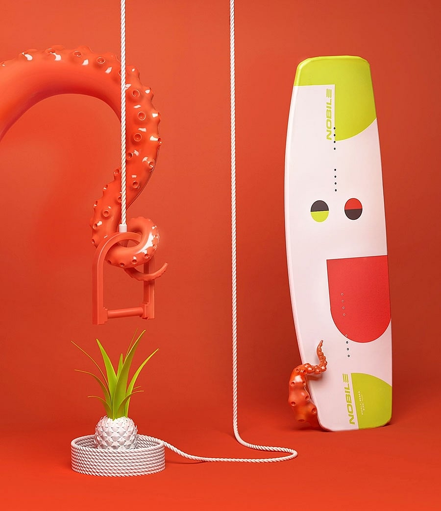 Creating Design with Personalities for the Young Wakeboards