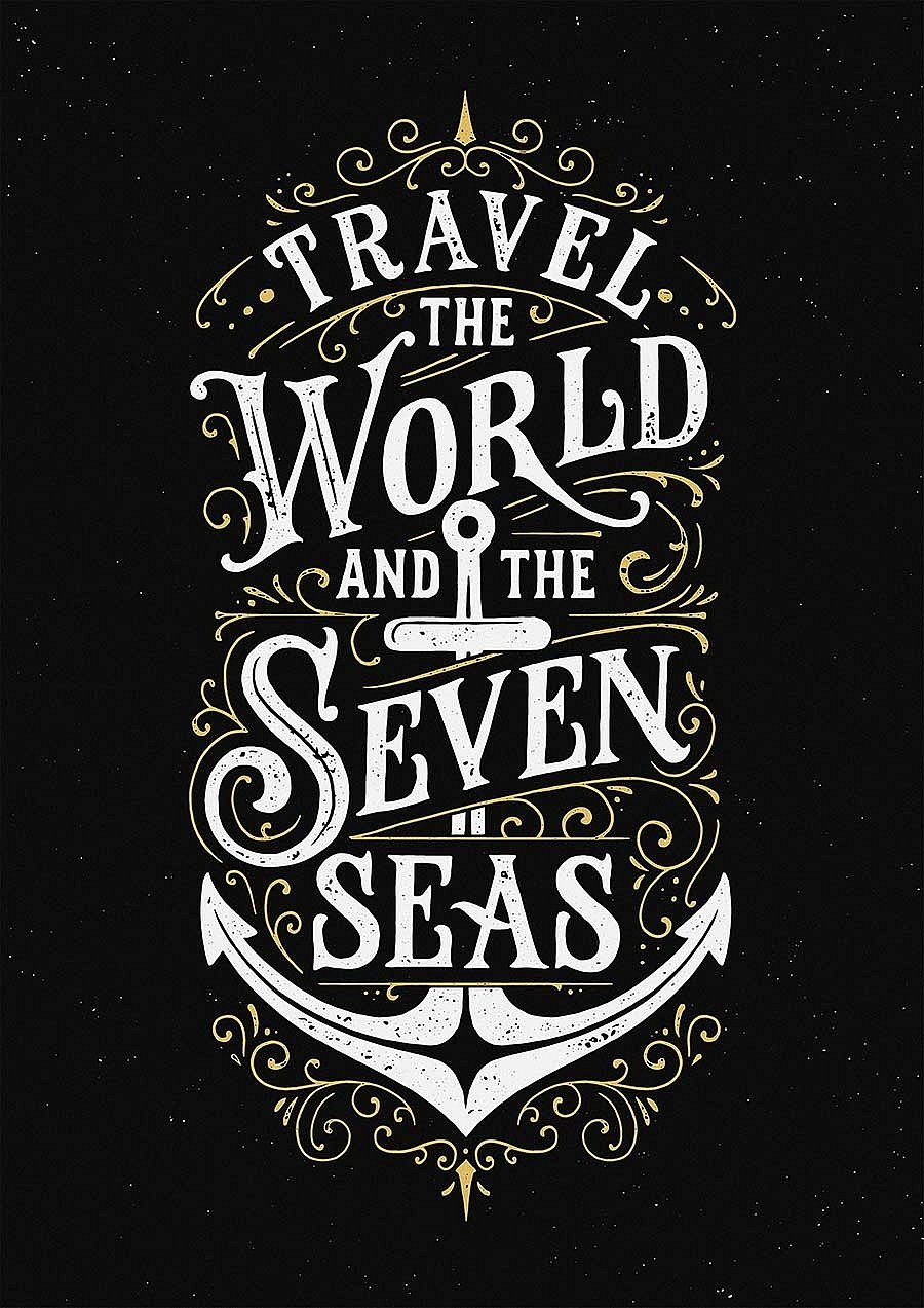 Lettering Artist Explains his Swirling World of Alphabets