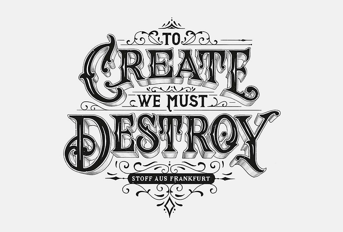 Lettering Artist Explains his Swirling World of Alphabets