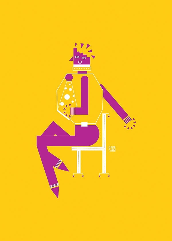 Loud colours, some fun elements with pinch of humour!