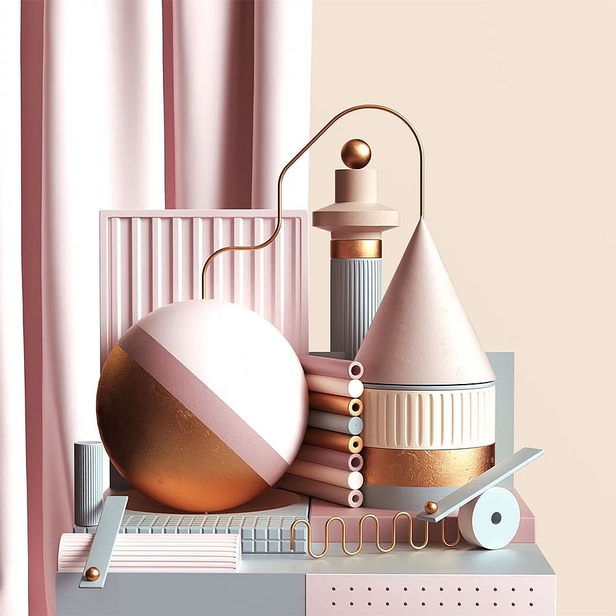 A Dose of 3D Illustrations Inspiration #24 - Creative Gaga