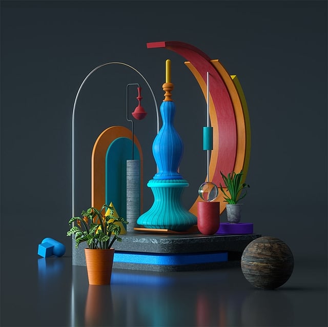 A Dose of 3D Illustrations Inspiration #24 - Creative Gaga