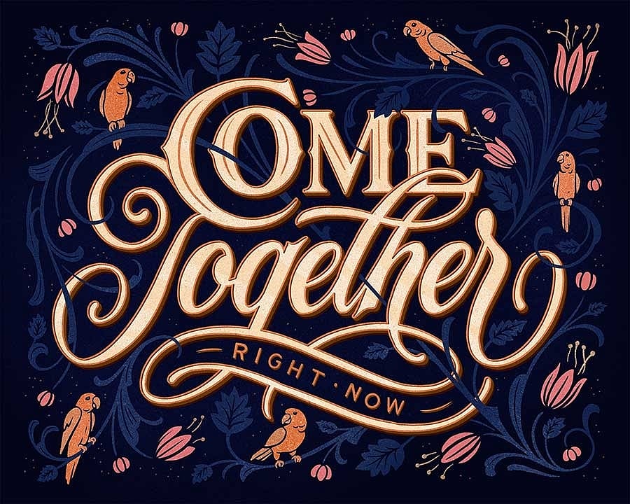 Lettering Artist Explains his Swirling World of Alphabets
