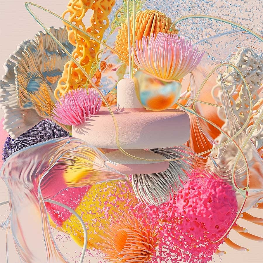 A Dose of 3D Illustrations Inspiration #24 - Creative Gaga